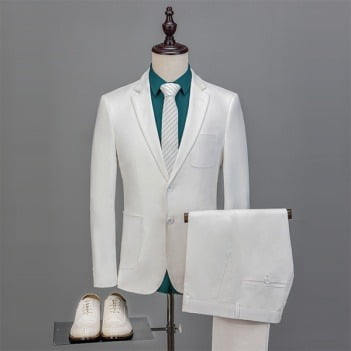 White - White Custom Suit - Suitably - Australian Tailor-Made Suits