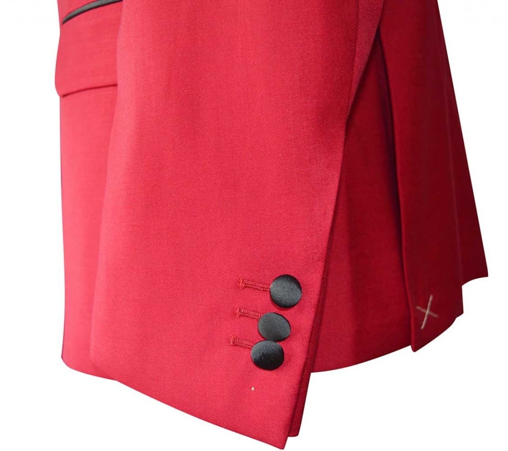 Soiree - Red Custom Tuxedo - Suitably - Australian Tailor-Made Suits