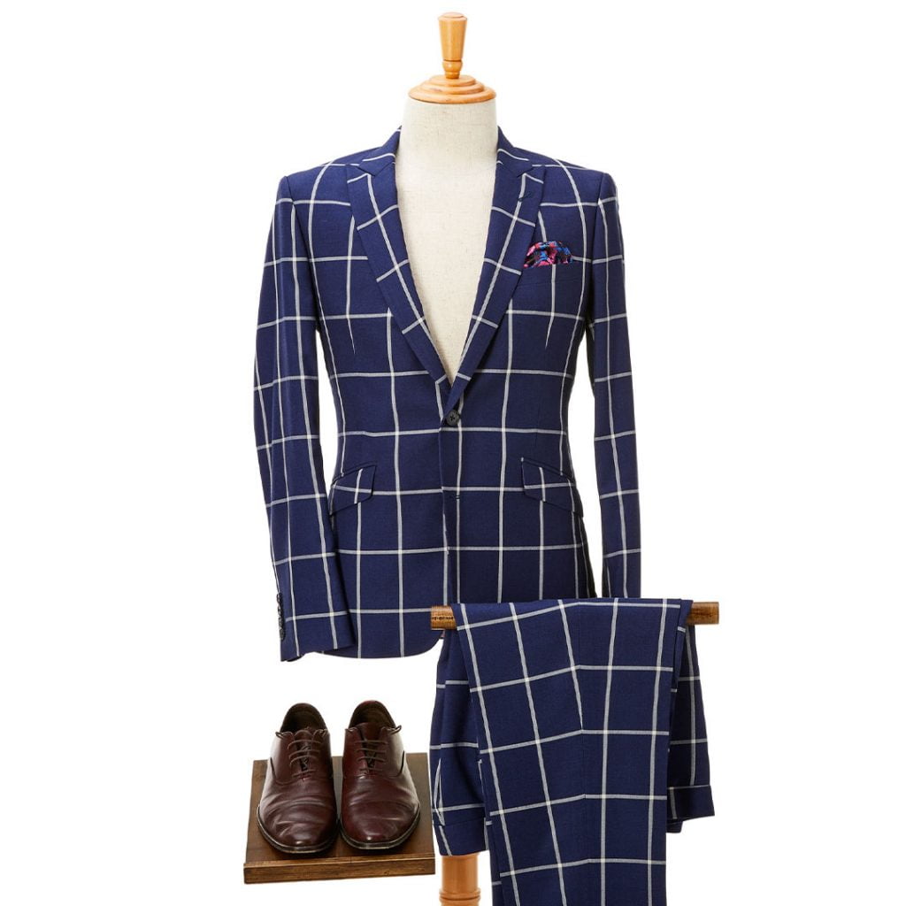 Herald - Blue Custom Suit - Suitably - Australian Tailor-Made Suits