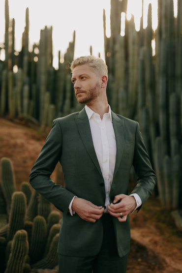 Eucalyptus - Green Custom Suit - Suitably - Australian Tailor-Made Suits