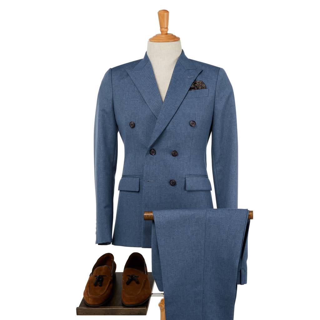 Danube - Blue Custom Suit - Suitably - Australian Tailor-Made Suits