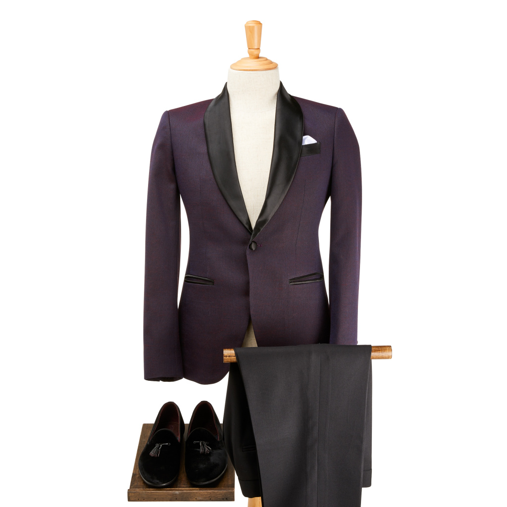 Columbo - Purple Custom Suit - Suitably - Australian Tailor-Made Suits